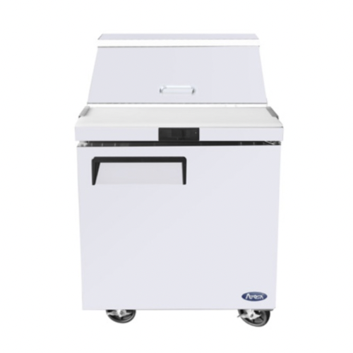 Atosa MSF8301GR 27" 1-Section Refrigerated Sandwich Prep Table ...
